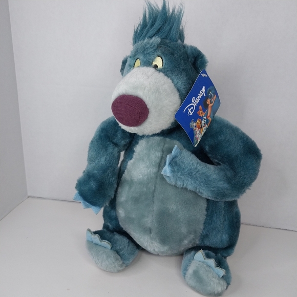 Disney | Toys | Vtg Toy Factory Disney The Jungle Book Baloo 2 In Blue ...